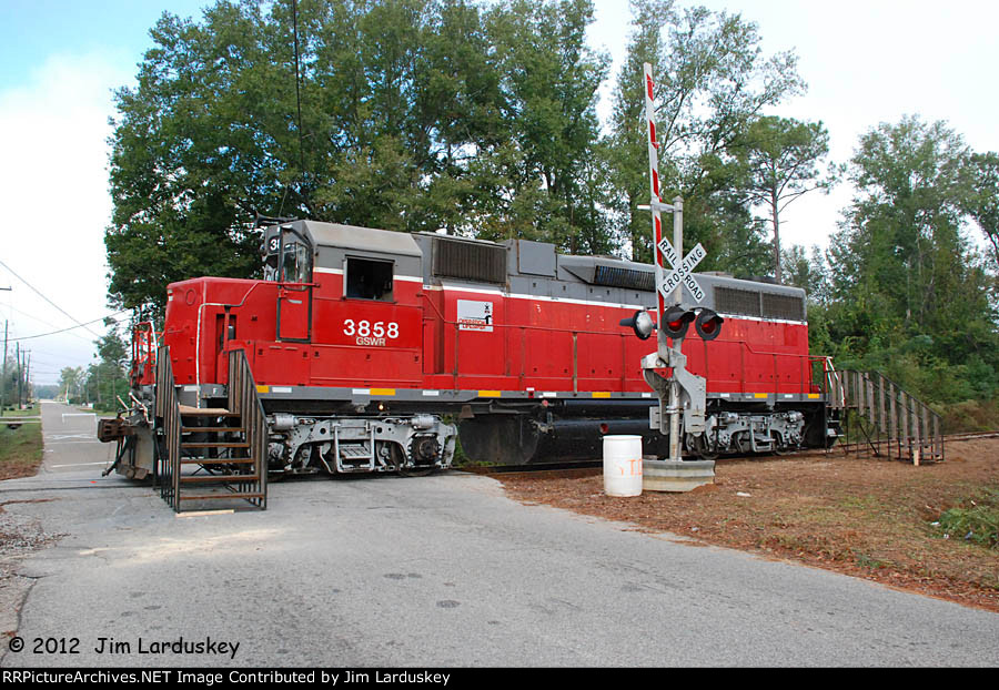 GSWR 3858 is the star of the show at the 2008 Williams Station Day